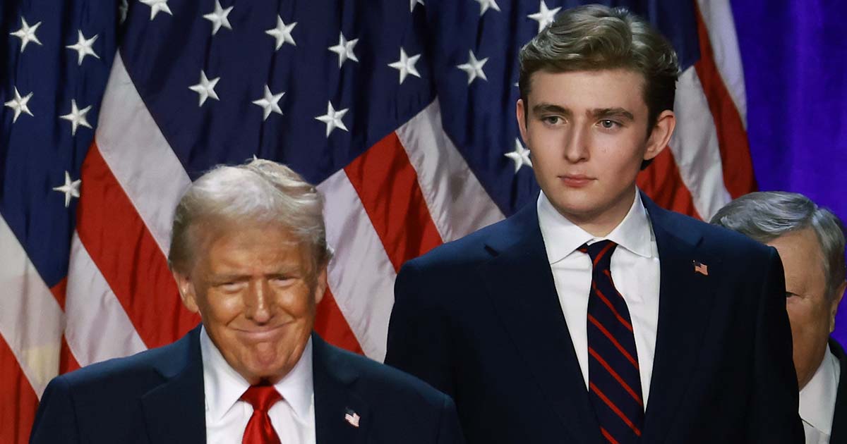 Barron Trump talks candidly about his relationship with his dad